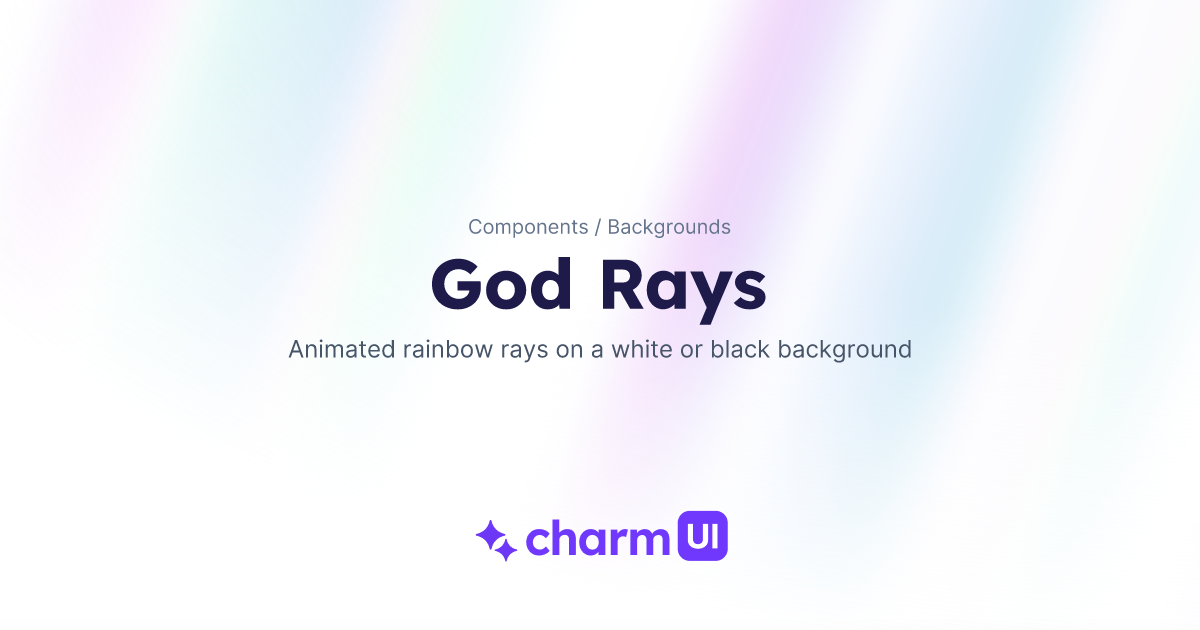 God Rays | CharmUI