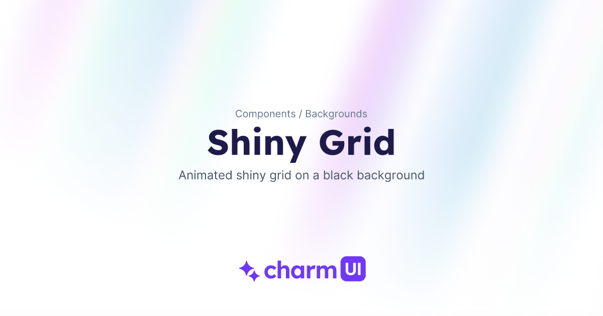 Shiny Grid | CharmUI